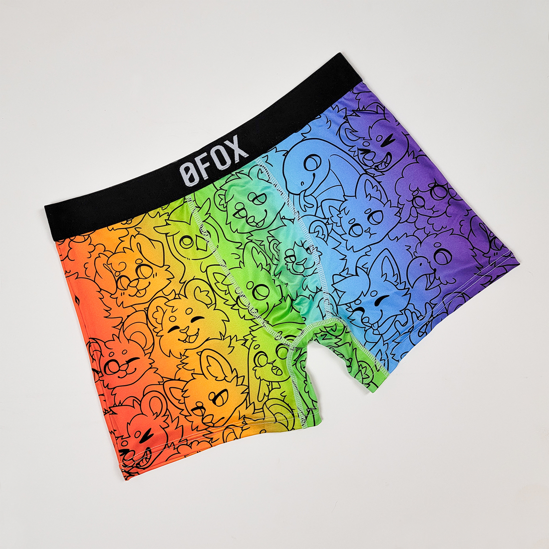 GRADIENT CROWD BOXER BRIEFS – 0 Fox Shop