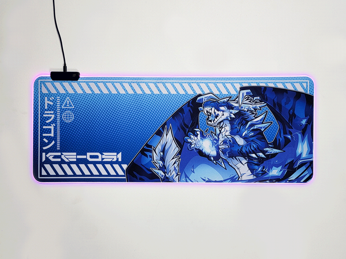 ICE DRAGON RGB MOUSEPAD – 0 Fox Shop
