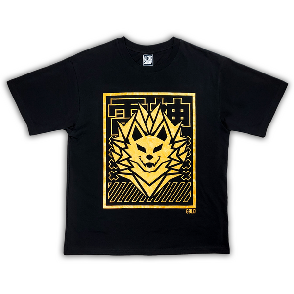 LIMITED EDITION GOLD WOLF T-SHIRT – 0 Fox Shop