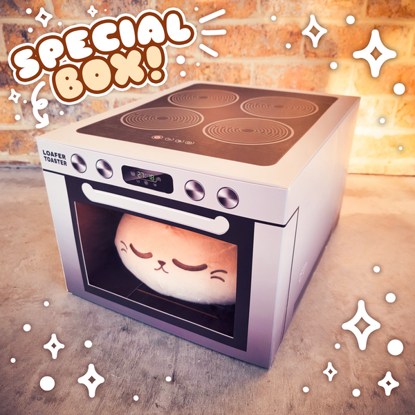 LOAF CAT PLUSH + DISPLAY BOX – 0 Fox Shop